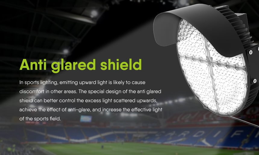 LED Sports Light 600W, Stadium Sports Lighting Fixtures