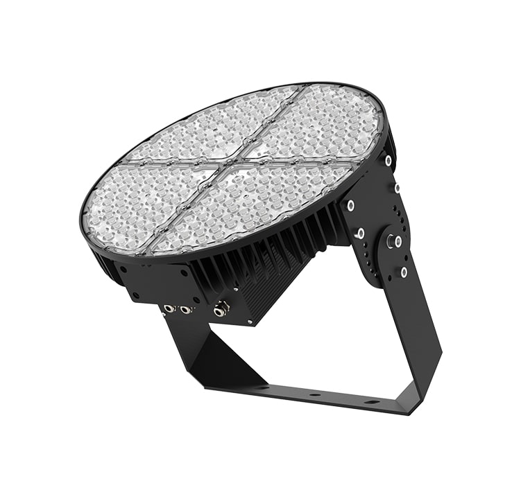 Round Aluminum LED Sports Light 480W - Anti Glare Corrosion-resistant ...