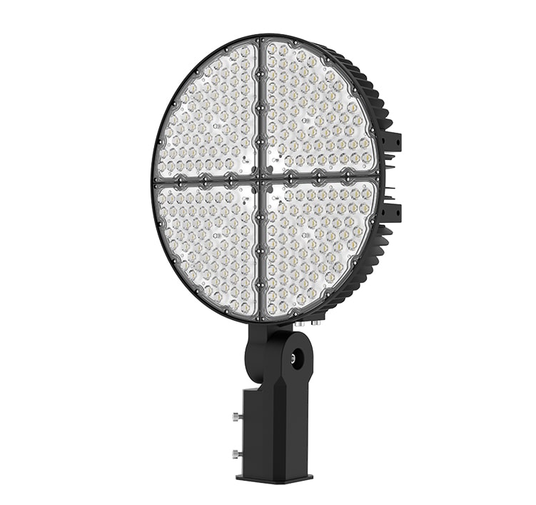 Round Aluminum LED Sports Light 480W - Anti Glare Corrosion-resistant ...