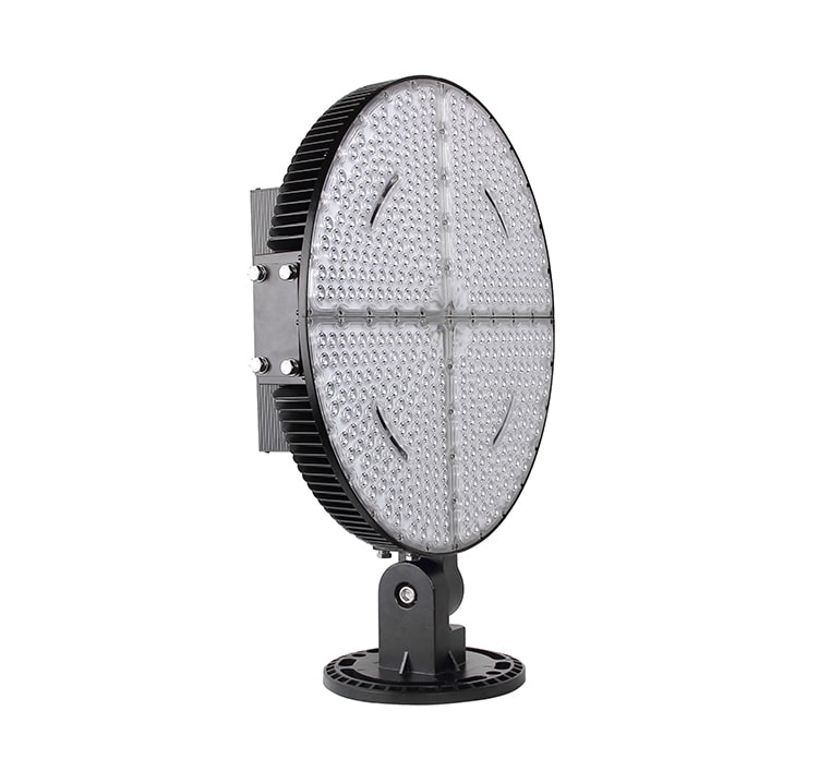 1200W Round Outdoor Large LED Stadium Light, LED Sports Lighting Fixtures