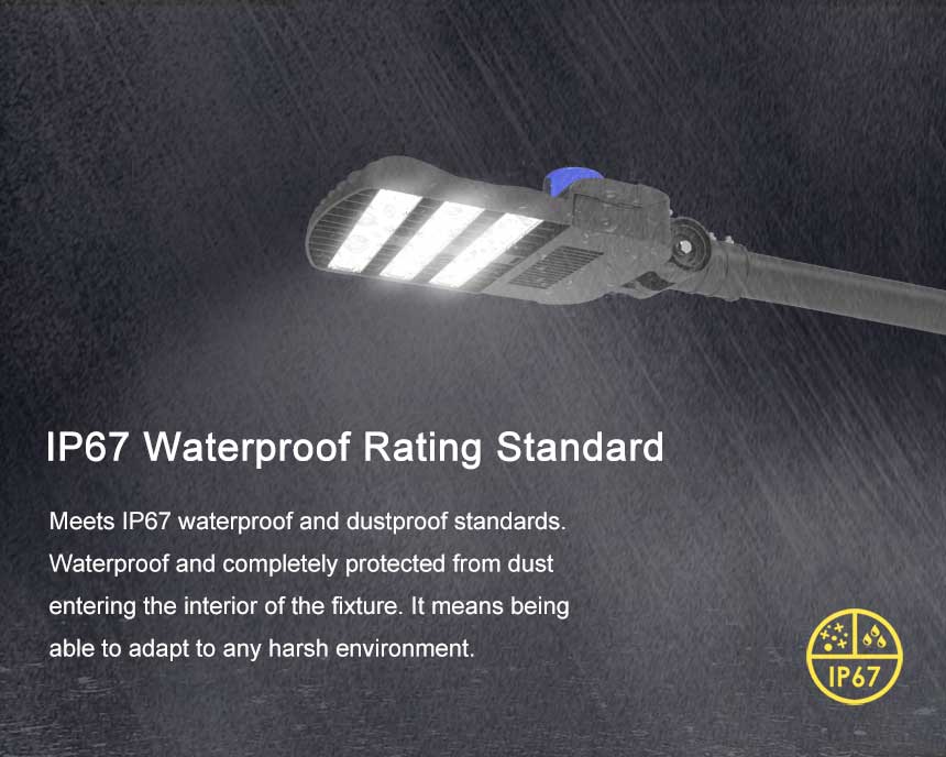 Best LED Street/Area Light 120w Rotatable Philips Chip Street Lighting