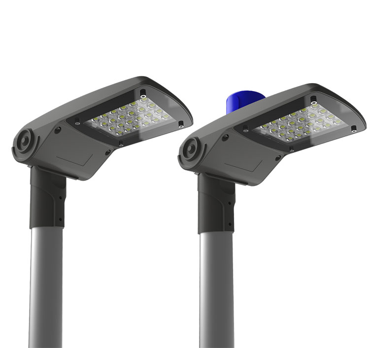 60W Dimmable LED Street lamp With Slip Mount, 135LM/W 5700K Pole ...