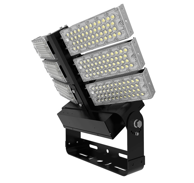 600W LED High Mast Flood Light,160Lm/W Sports Lighting