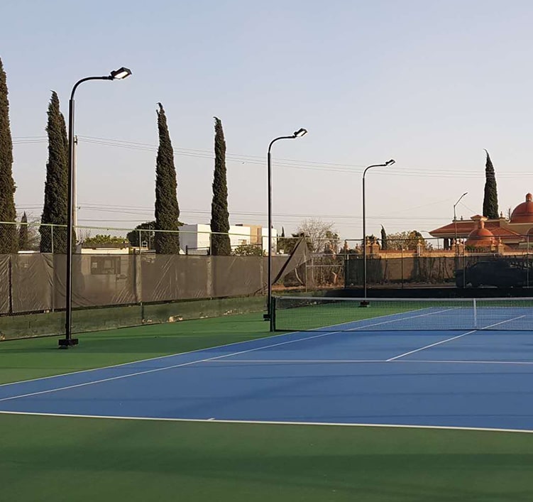 Golf Course LED Lighting Fixtures, Lightning Protection Golf Field ...