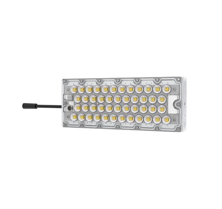 100W LED Fin Module Light, Waterproof Lumileds 5050 160Lm/W Area Light